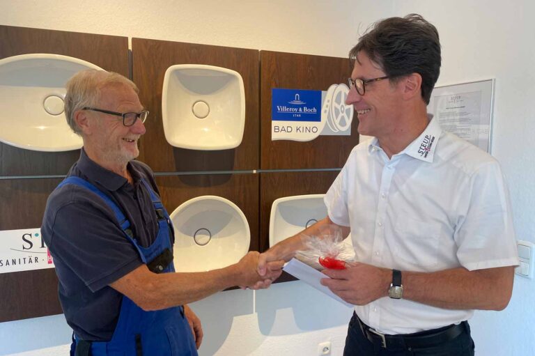 Steup Jubiläum - HWP Handwerkspartner
